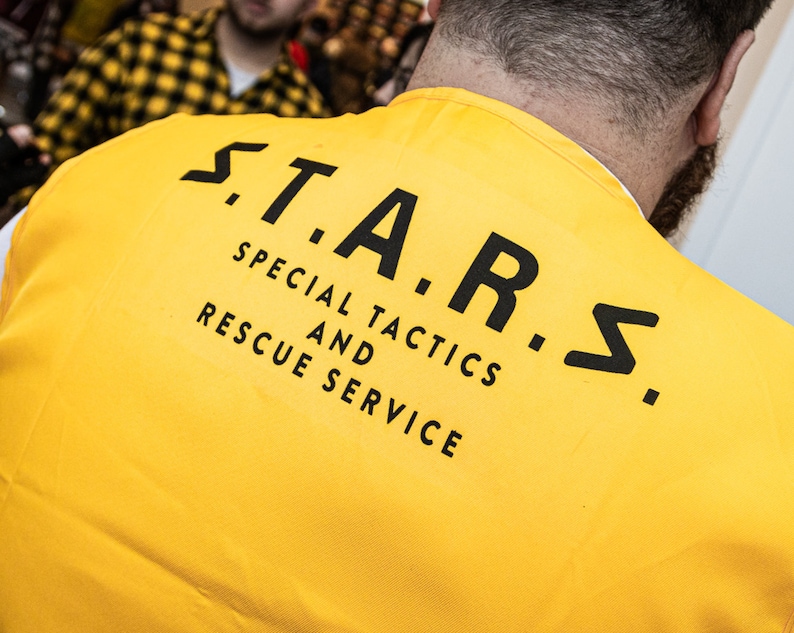 STARS Vest Vector Logo for Stencil, Cricut Board, 3D Printing, Etc ...