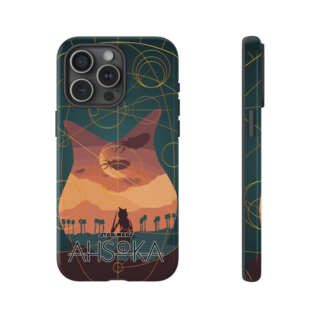 Ahsoka Tano Star Wars Phone Case: Jedi Knight Protective Cover - Etsy