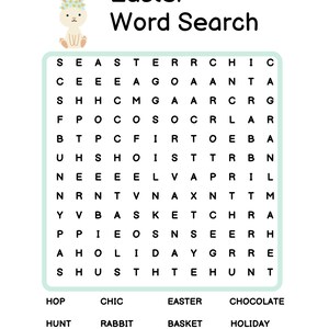 Printable Easter Activity Bundle for Kids - Etsy