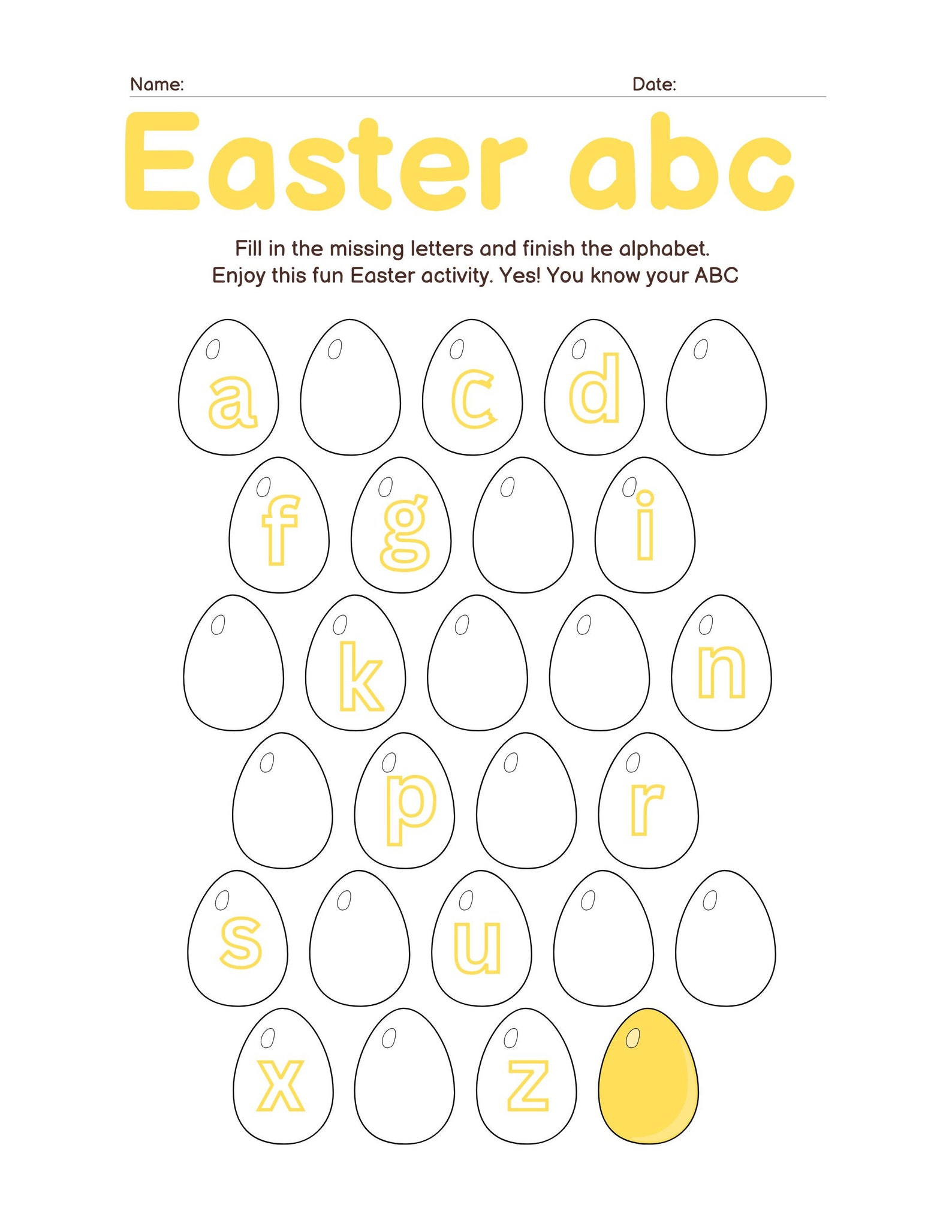 Printable Easter Activity Bundle for Kids - Etsy