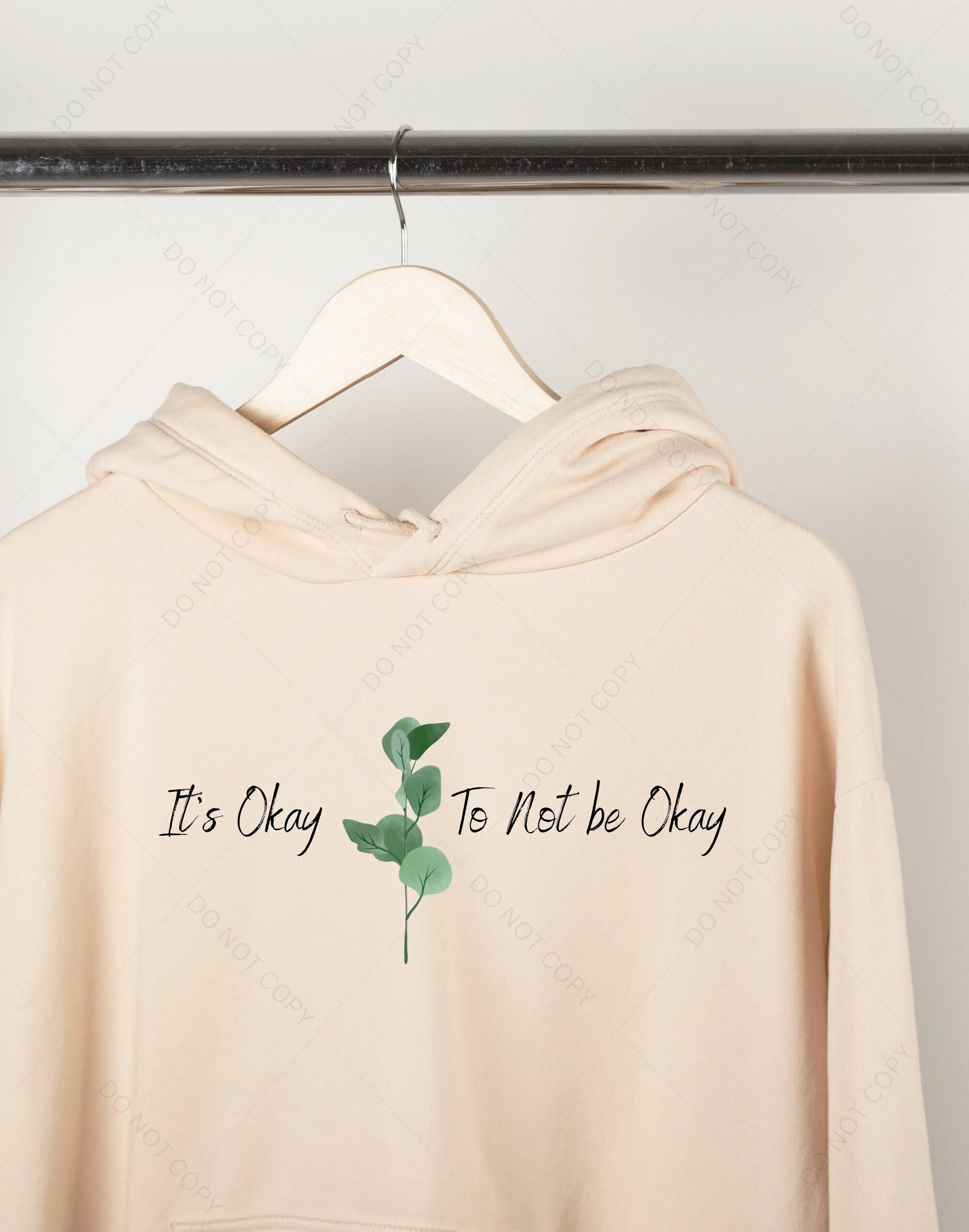 It's Okay to Not Be Okay Instant PNG Download - Embrace Self-care and ...