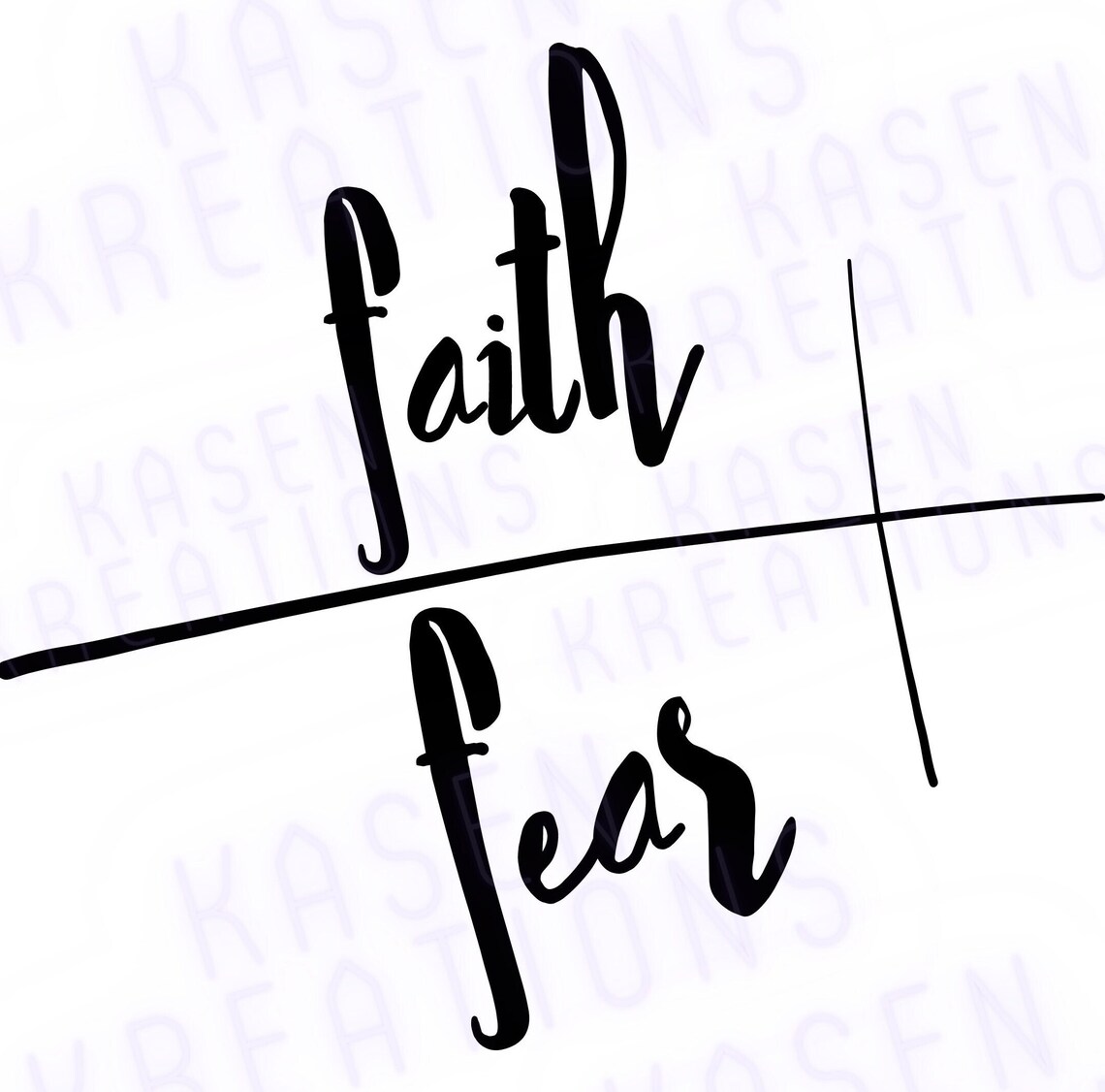 Faith Over Fear Digital Bundle - Empowering Quotes and Designs - Etsy
