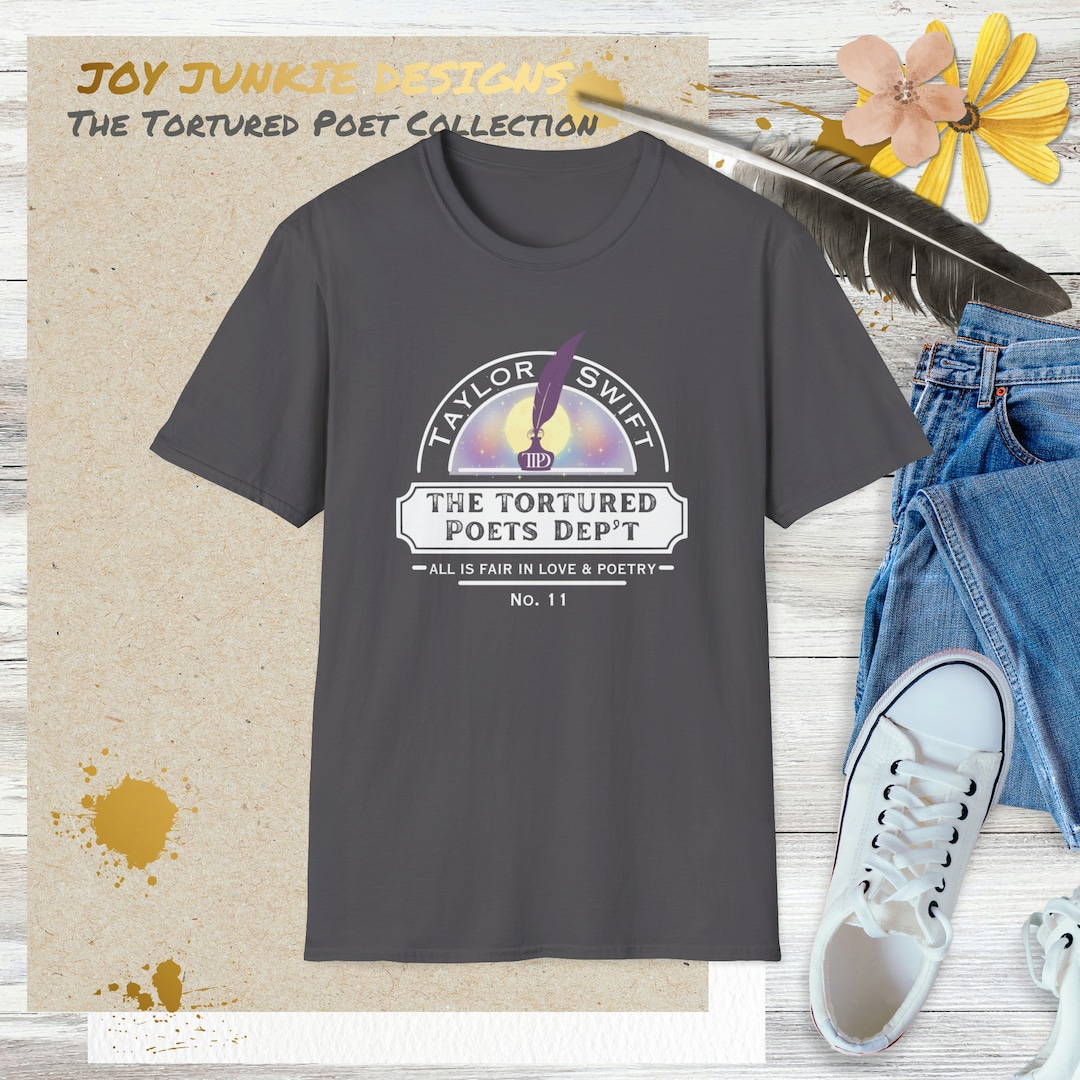The Tortured Poets Department Colored Semi Circle T-shirt - Etsy