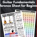 Printable Guitar Chord and Guitar Chord Progression Chart Chord ...