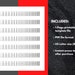 Printable 6 String Guitar Fretboard Notation Diagram Template Paper for ...