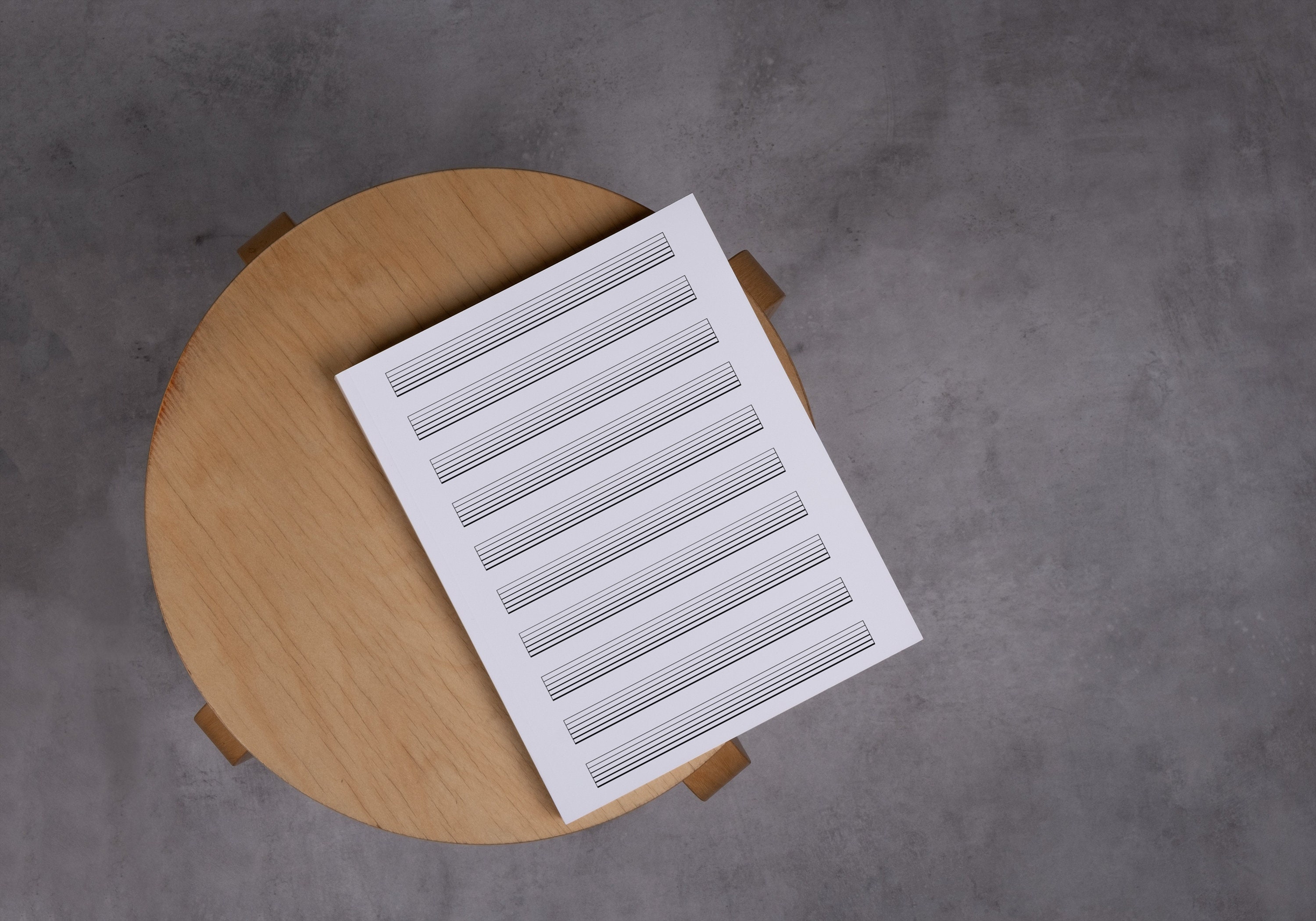 Printable Blank 6-string Guitar Tablature Notation 10 Staves - Etsy