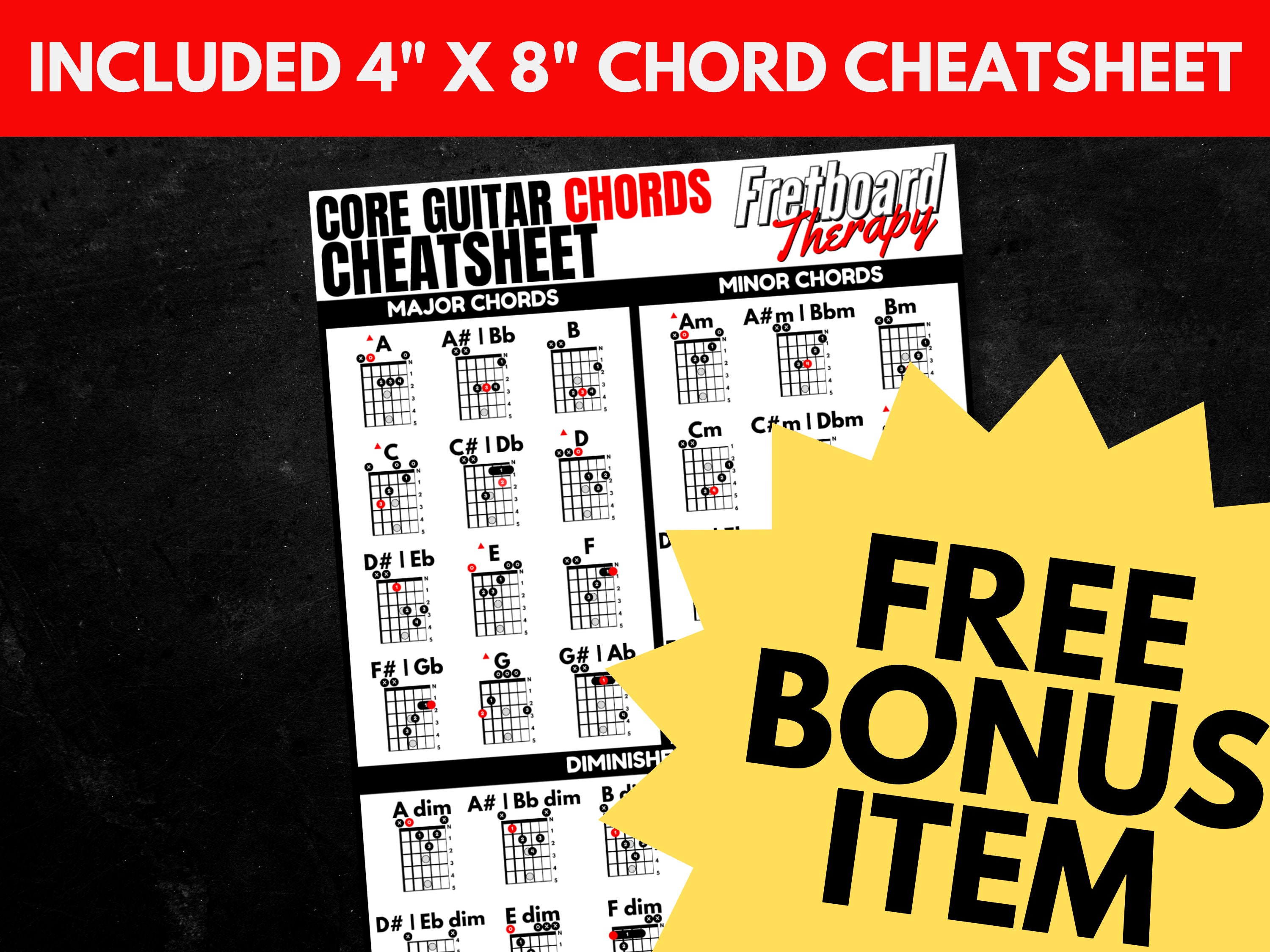 Printable Blank 6-string Guitar Journal Tablature Notation Templates ...