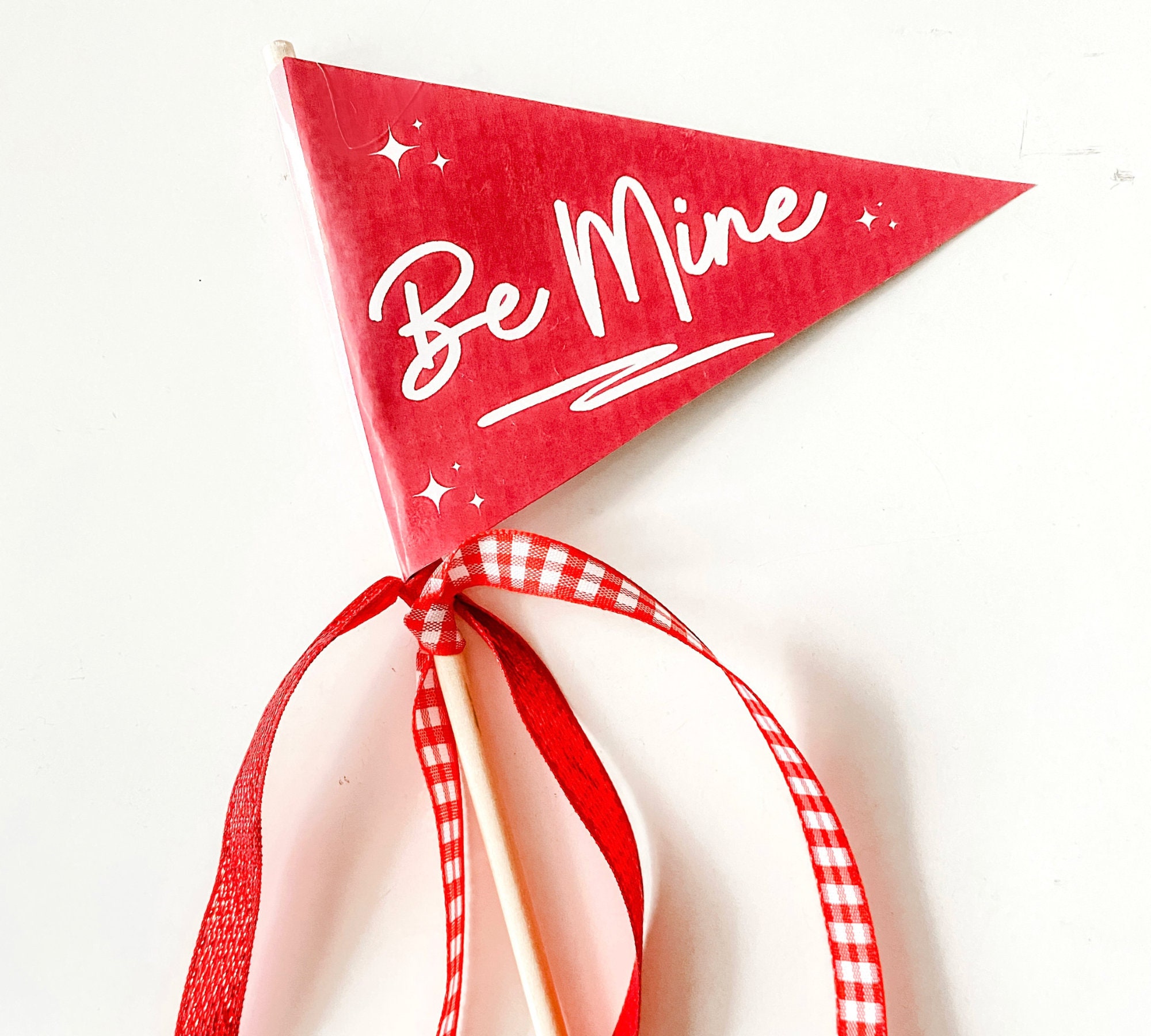 Valentines Day Pennants INSTANT DOWNLOAD Pink Digital Download Party ...