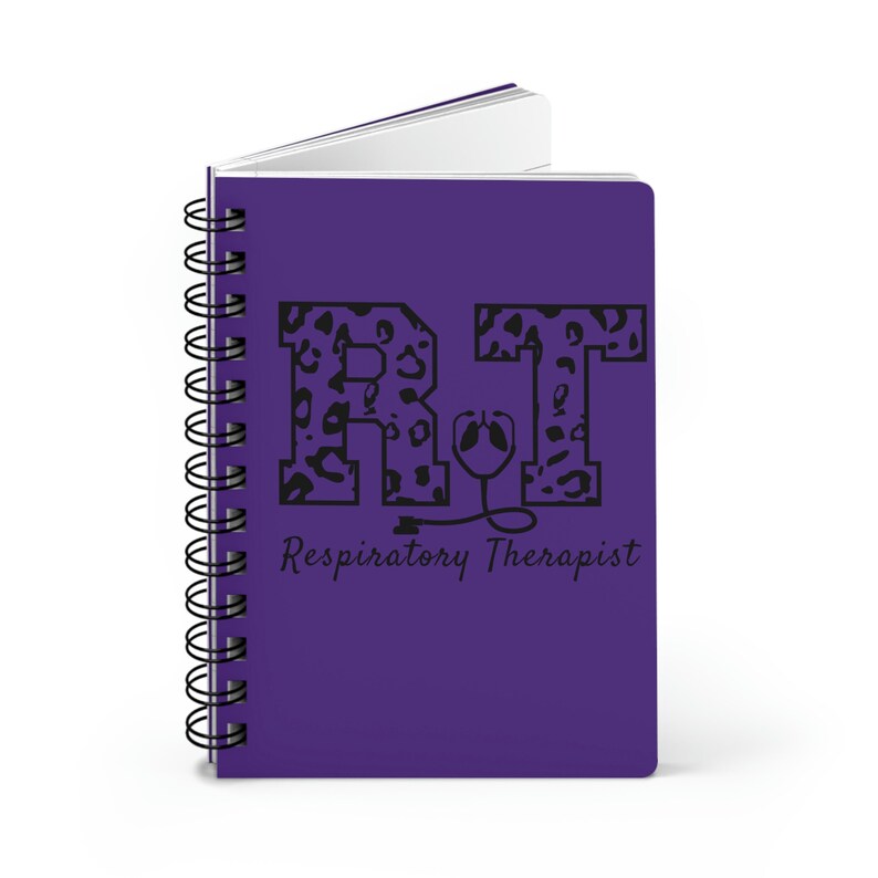 Respiratory Therapist Journal (purple)/ Respiratory Notebook ...