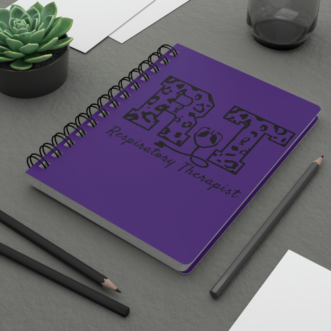Respiratory Therapist Journal (purple)/ Respiratory Notebook ...