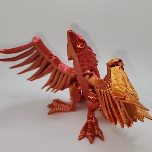 3D Printed Phoenix - Etsy