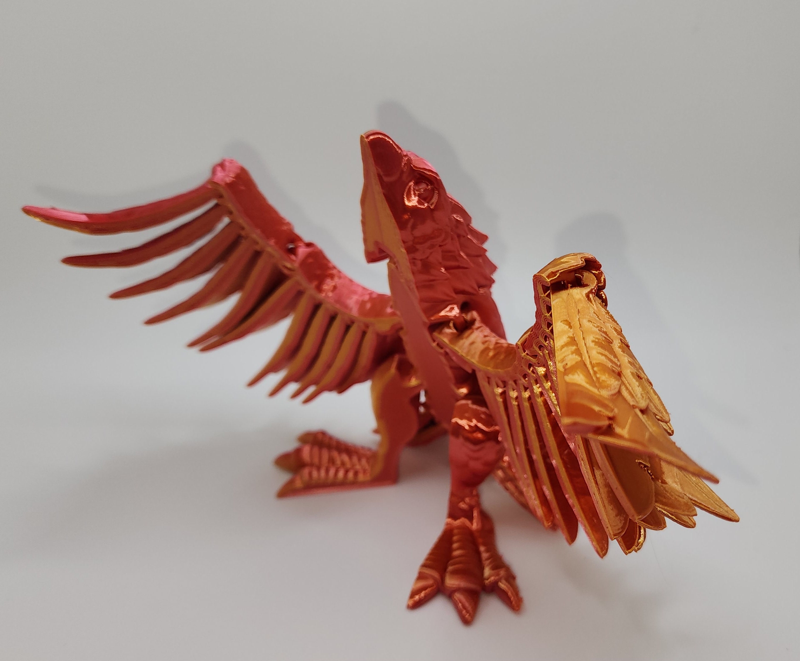 3D Printed Phoenix - Etsy