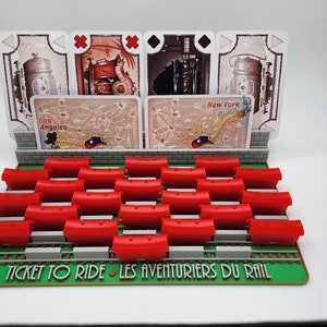 Ticket to Ride Card/train Holder - Etsy