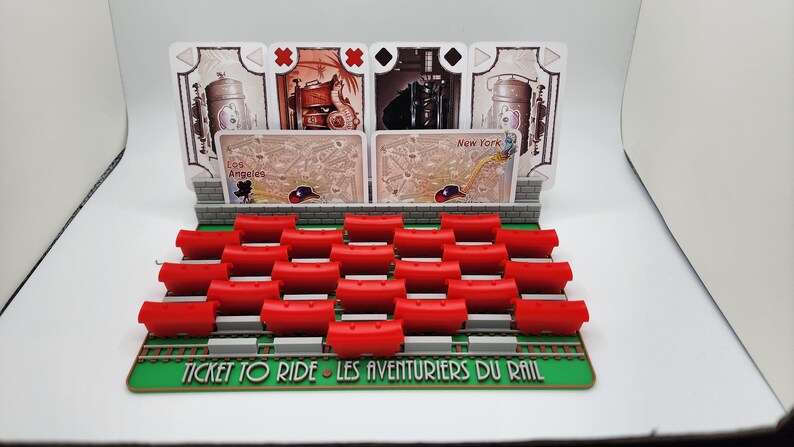 Ticket to Ride Card/train Holder - Etsy