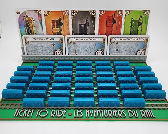 Ticket to Ride Card/train Holder - Etsy