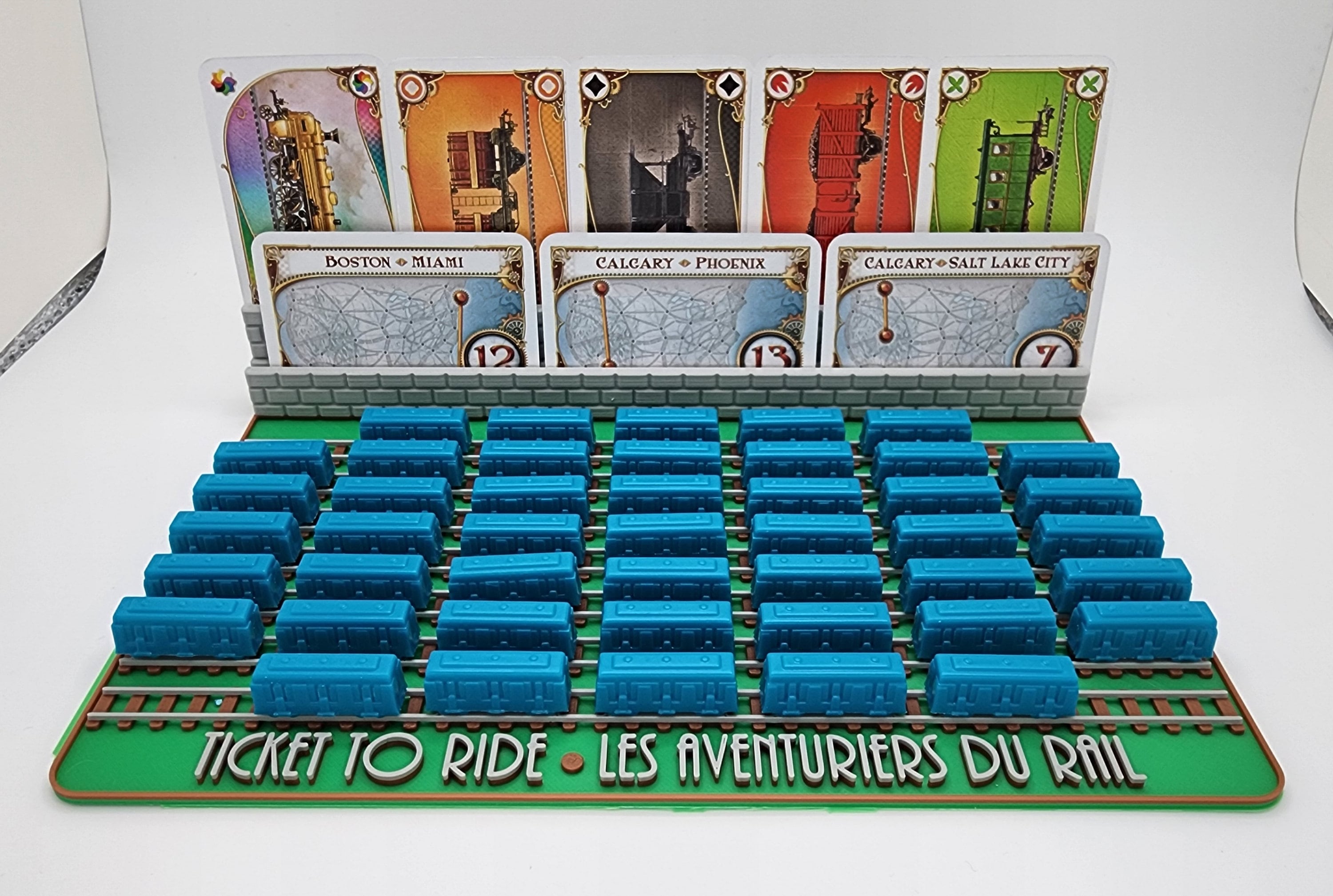 Ticket to Ride Card/train Holder - Etsy