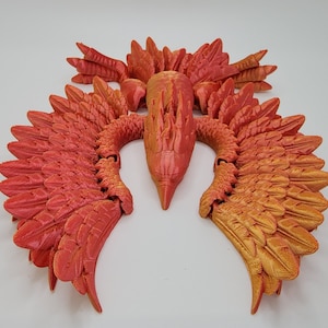 3D Printed Phoenix - Etsy
