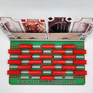 Ticket to Ride Card/train Holder - Etsy