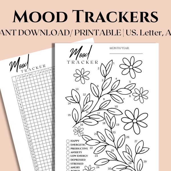 Mood Tracker - Etsy