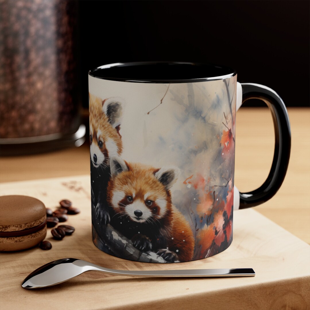 Red Panda Mug Girlfriend Valentine's Gift 4 Year Anniversary Present ...