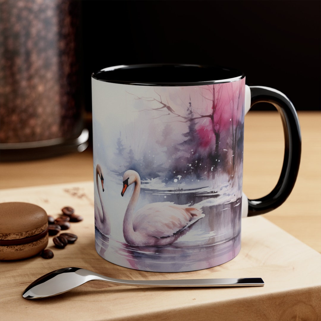 Swan Mug Fiance Wife Anniversary Present Girlfriend - Etsy