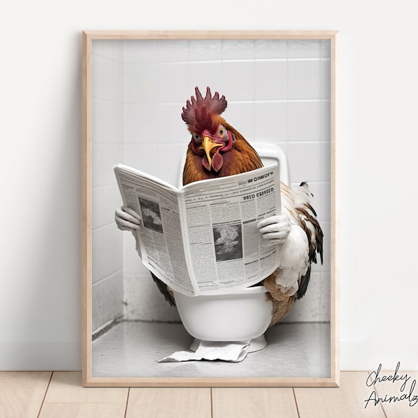 Chicken Toilet - Etsy