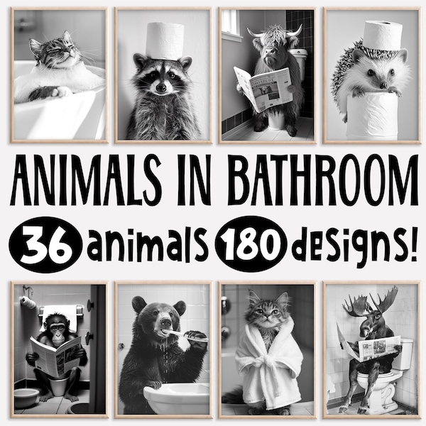 Picture Art Animals - Etsy UK