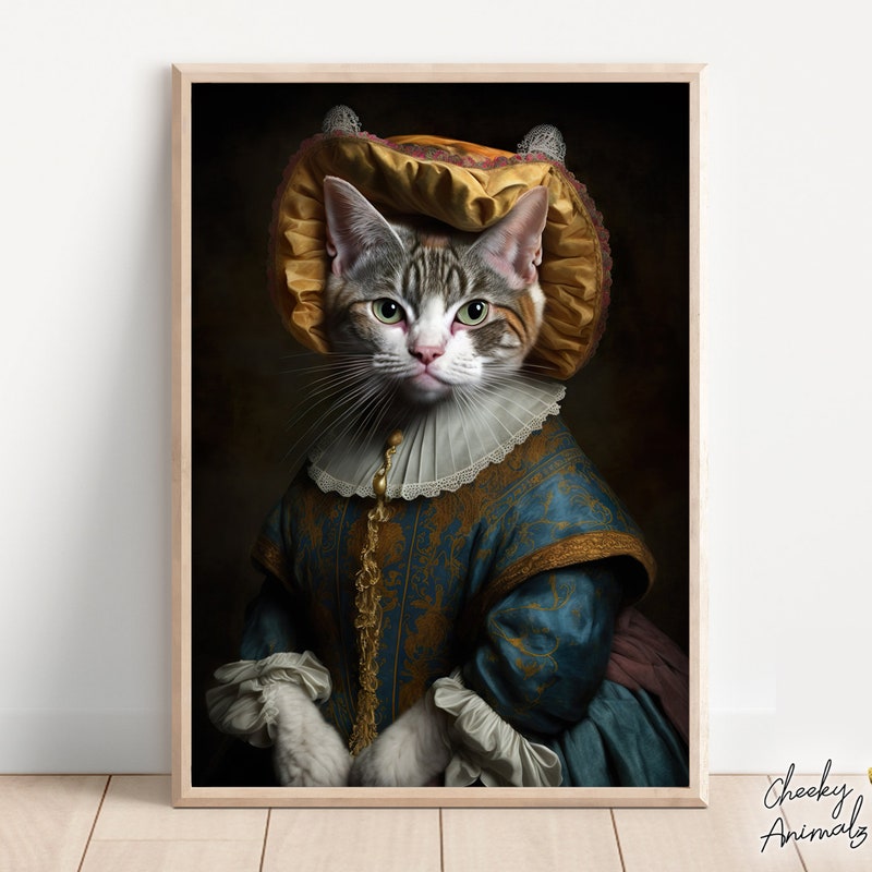 Cat Portrait - Etsy