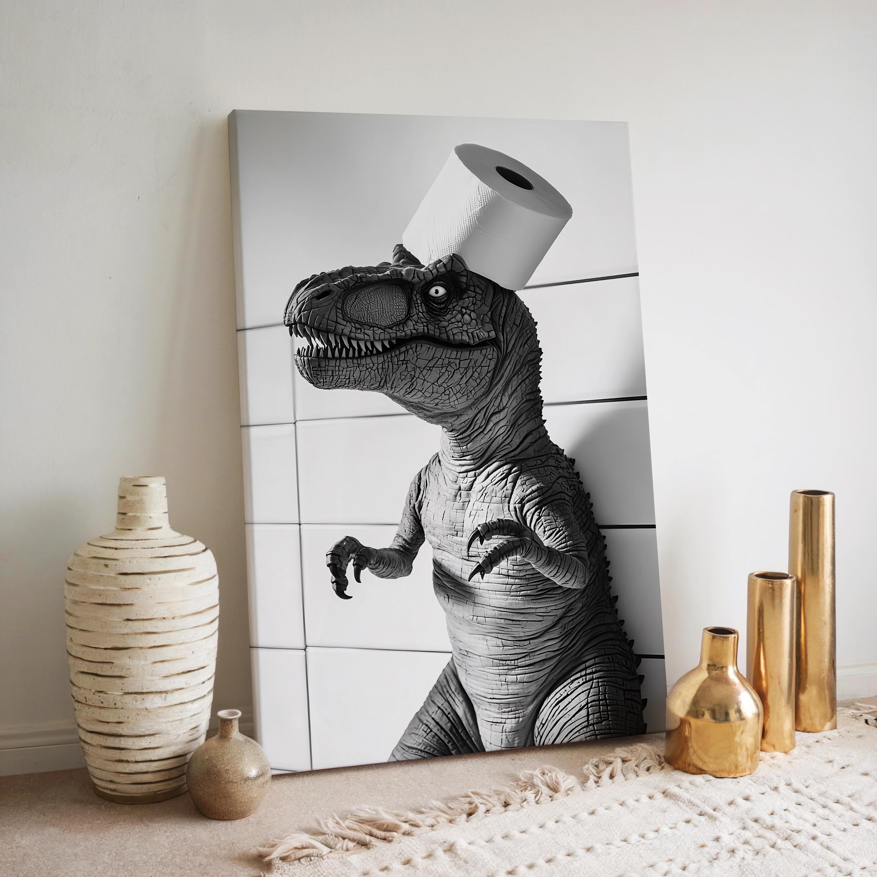 Funny Animal Toilet Paper Head Art Prints: Bathroom Decor Bundle ...