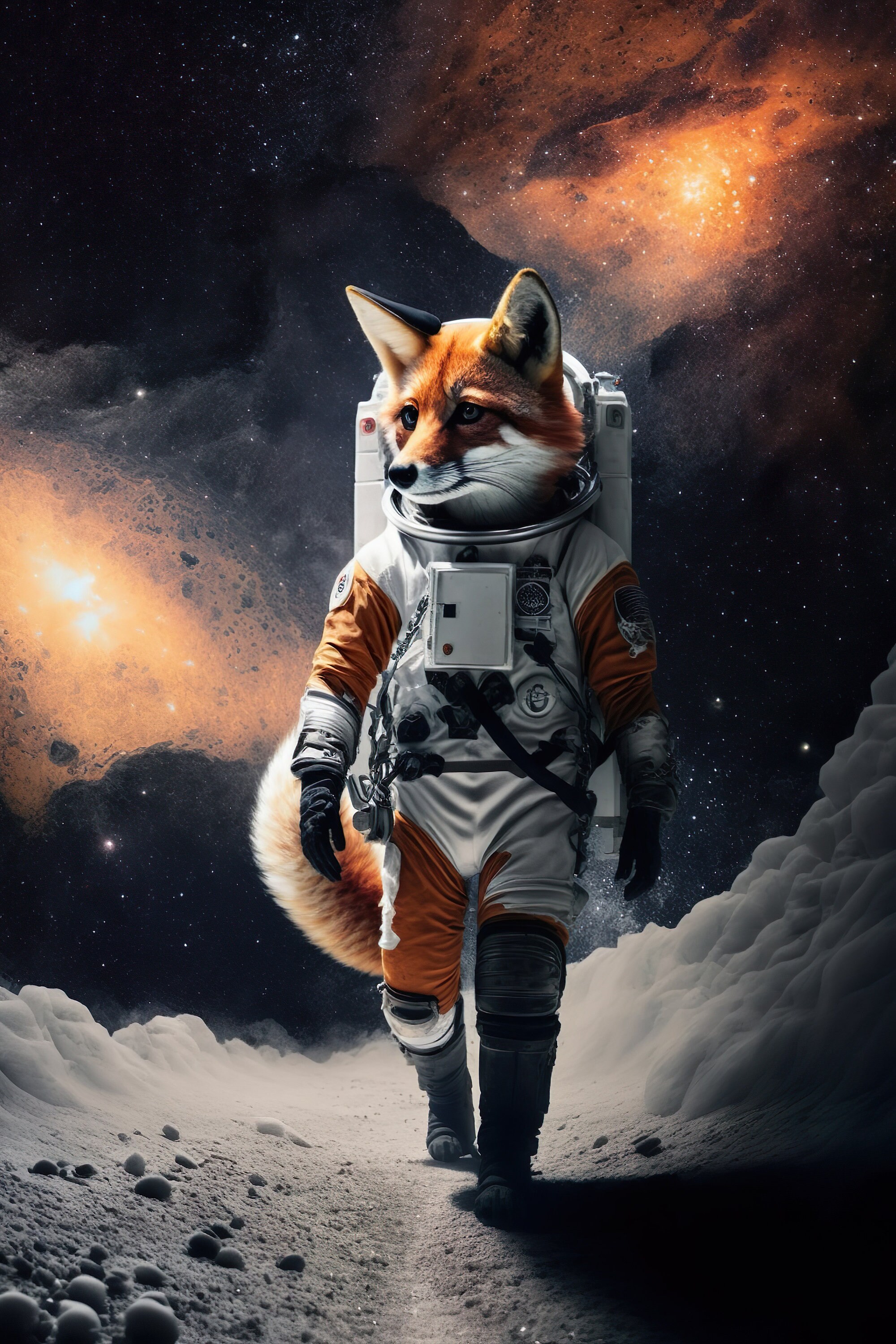 Space Suit Fox