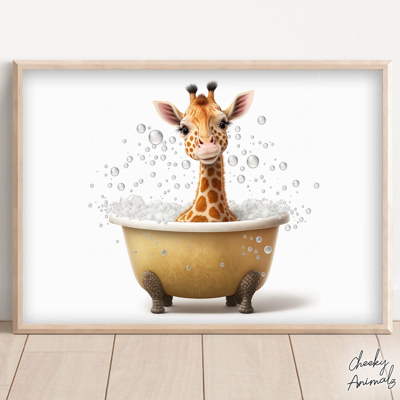 Giraffe Bathroom - Etsy
