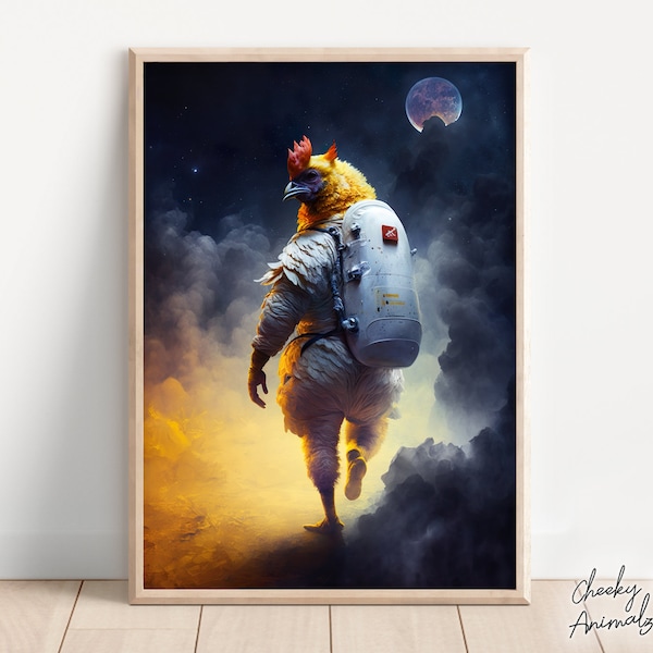 Chicken Art - Etsy