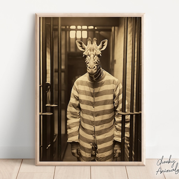 Striped Giraffe - Etsy