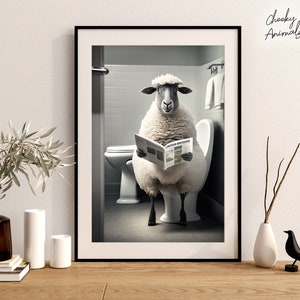 Funny Sheep Bundle, Funny Printable Animal Wall Art, Astronaut Space ...