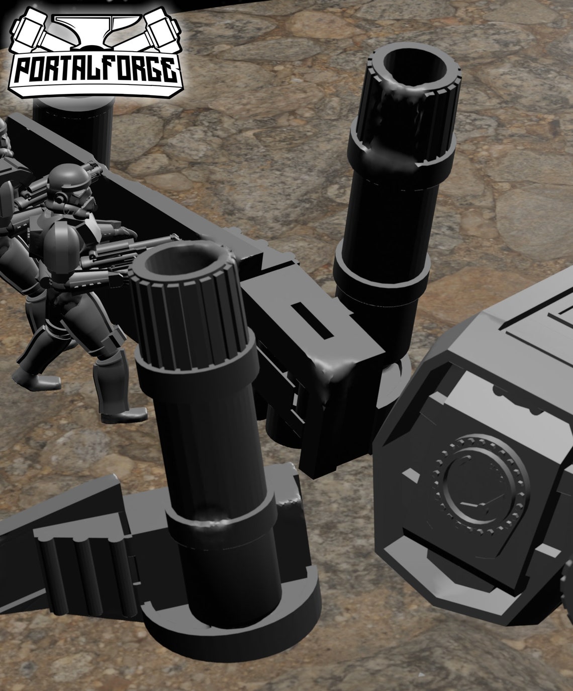 Legion X-wing - Star Wars Legion Terrain - 40k - Shatterpoint - STL ...