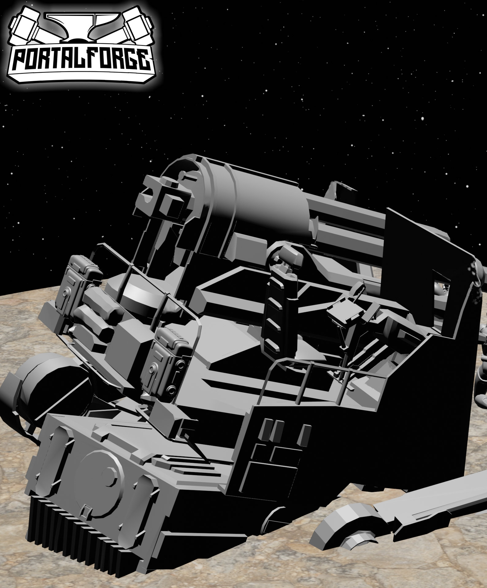 Legion AT-DT Walker - Star Wars Legion Terrain - 40k - Shatterpoint ...