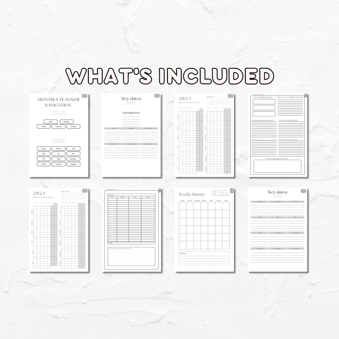 PLR Midyear Goodnotes Planner, PLR Digital Planner, PLR Goodnotes ...