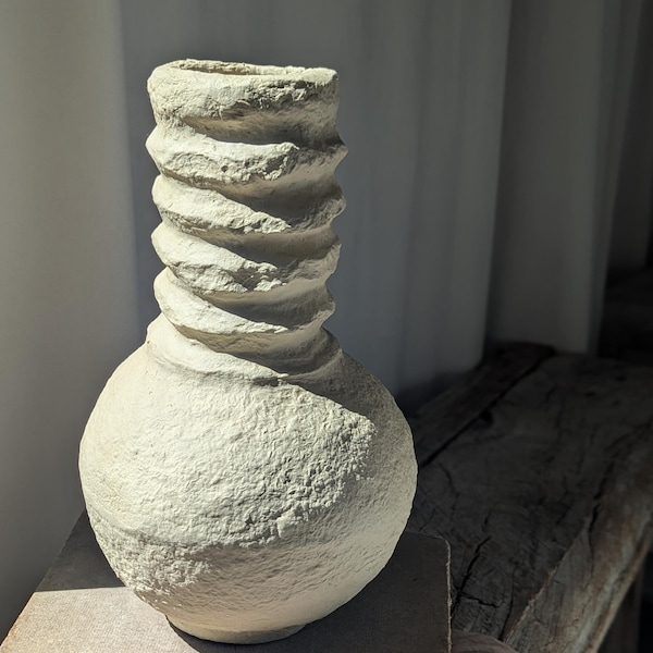 Paper Mache Vase - Etsy
