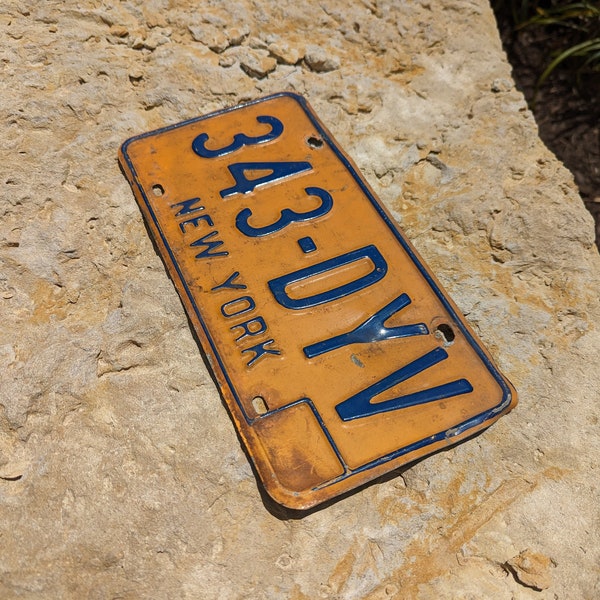 Old License Plate - Etsy