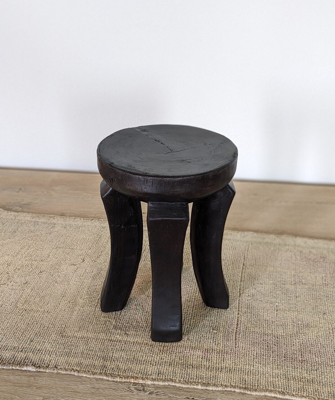 Round Vintage Senufo Stool - Etsy