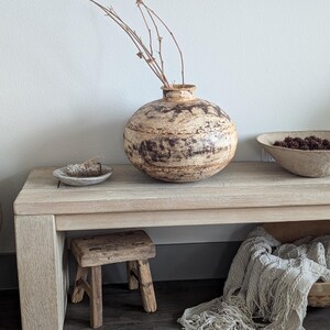 Large Vintage Indian Iron Water Pot - Etsy