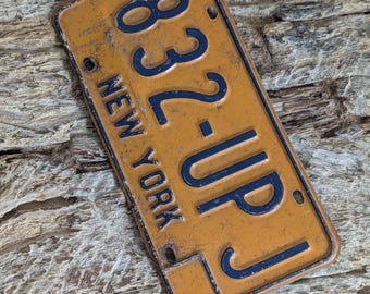 Choice of New York License Plate Vintage NY 1960, 1960s, 1970s, 1980s ...