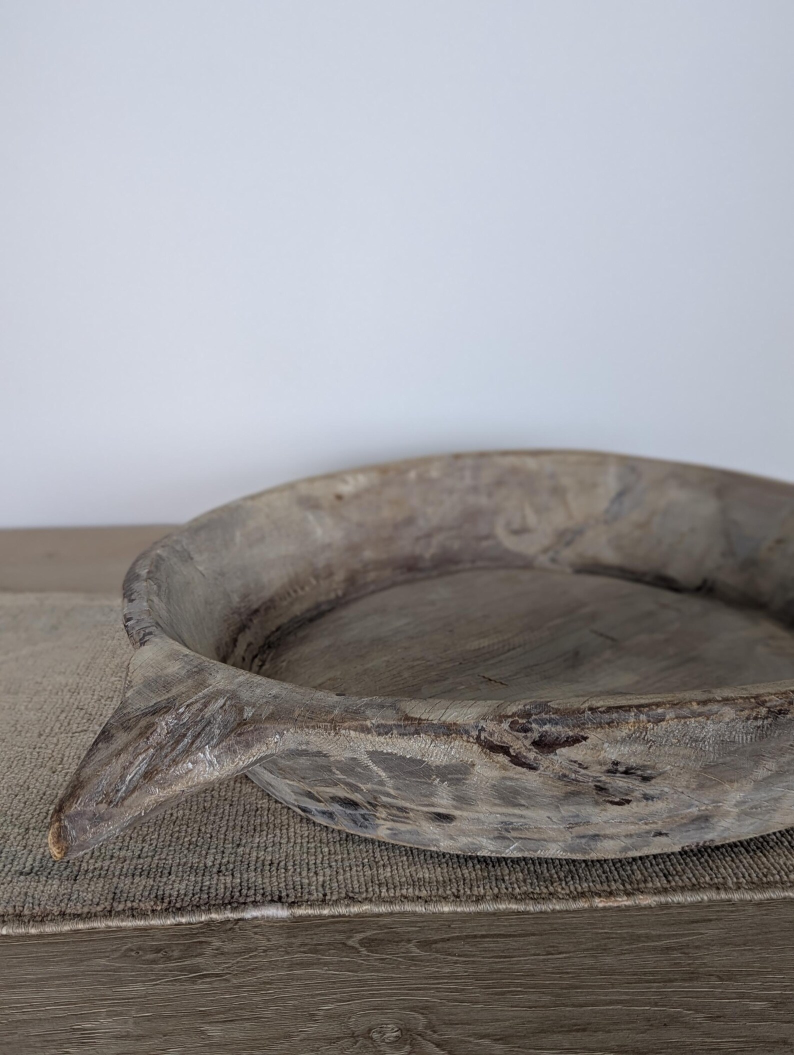 Extra Large Vintage Wood Parat Bowl - Etsy
