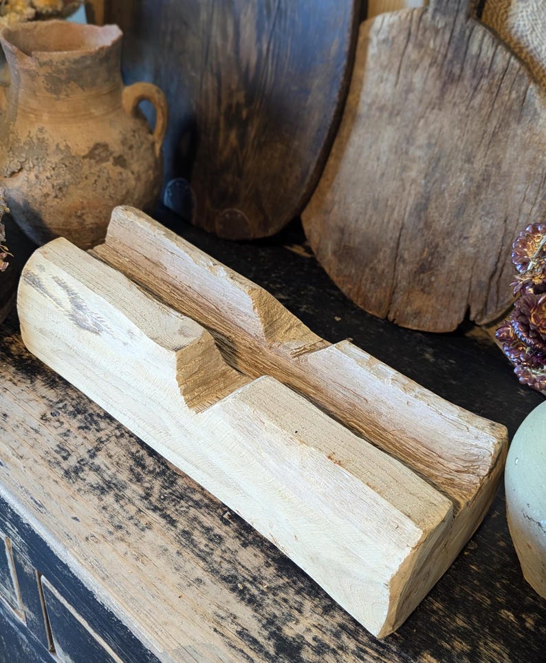Large Vintage Wood Riser - Etsy