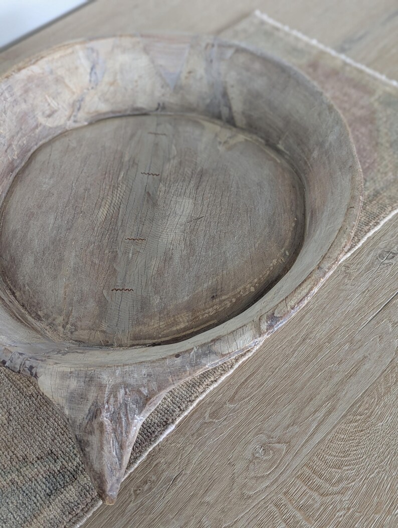 Extra Large Vintage Wood Parat Bowl - Etsy