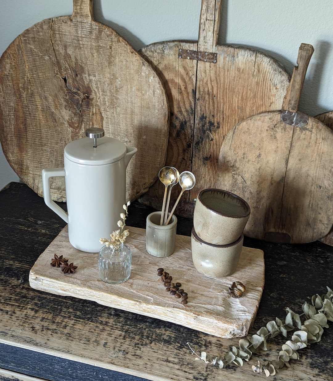 Large Vintage Wood Riser - Etsy