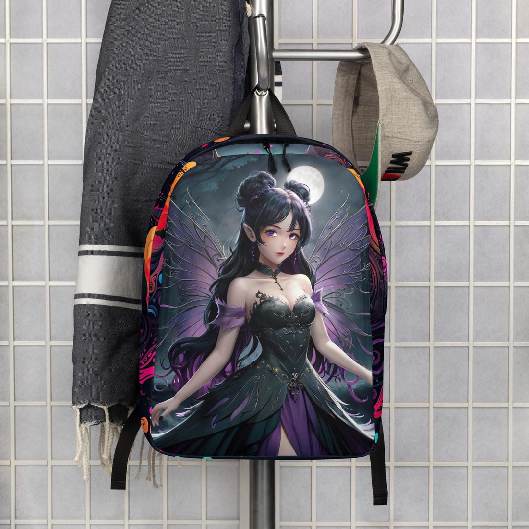 Mystical Dark Angel Backpack - Etsy