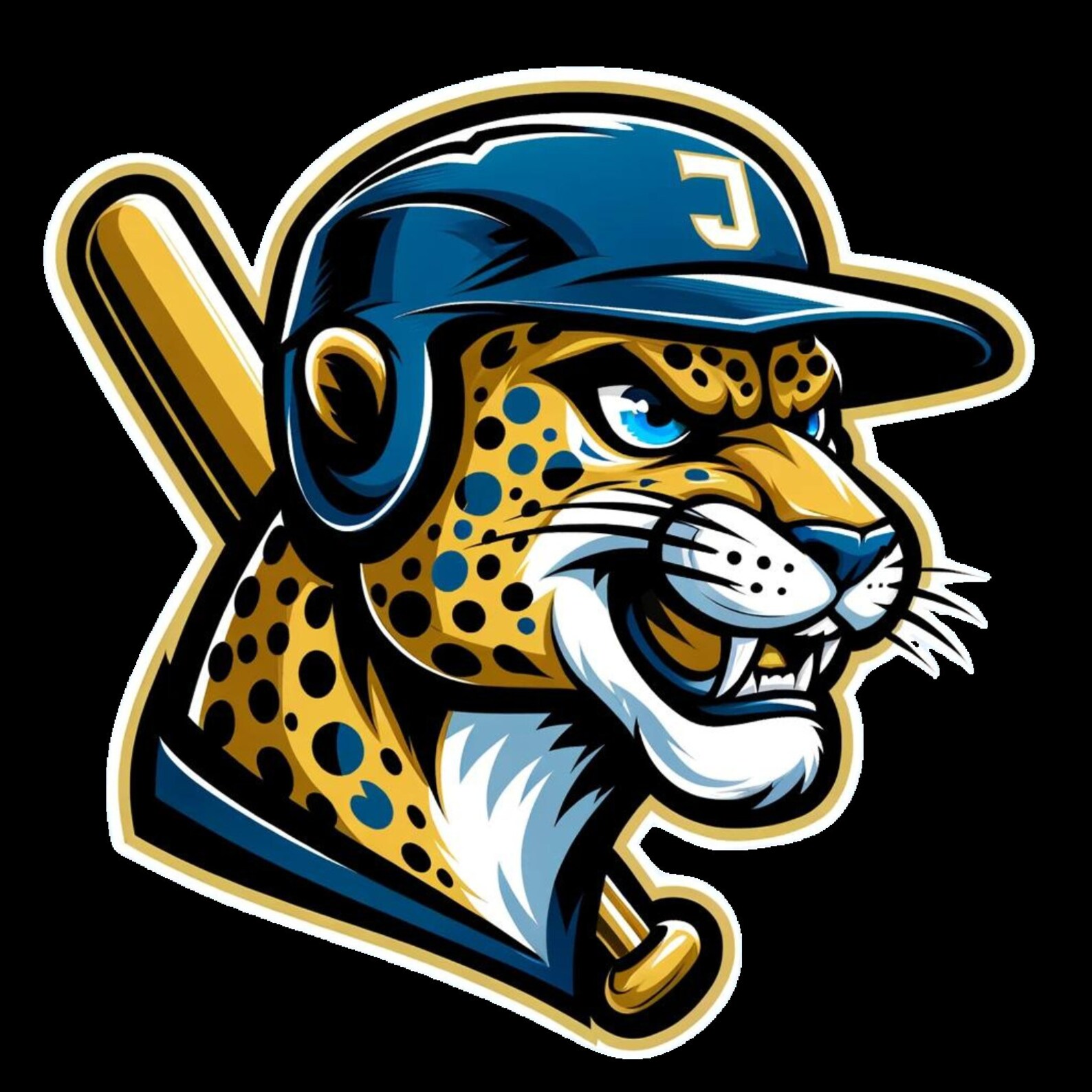 Geaux Jags - Southern Jaguars Baseball Digital Image - Original - Etsy