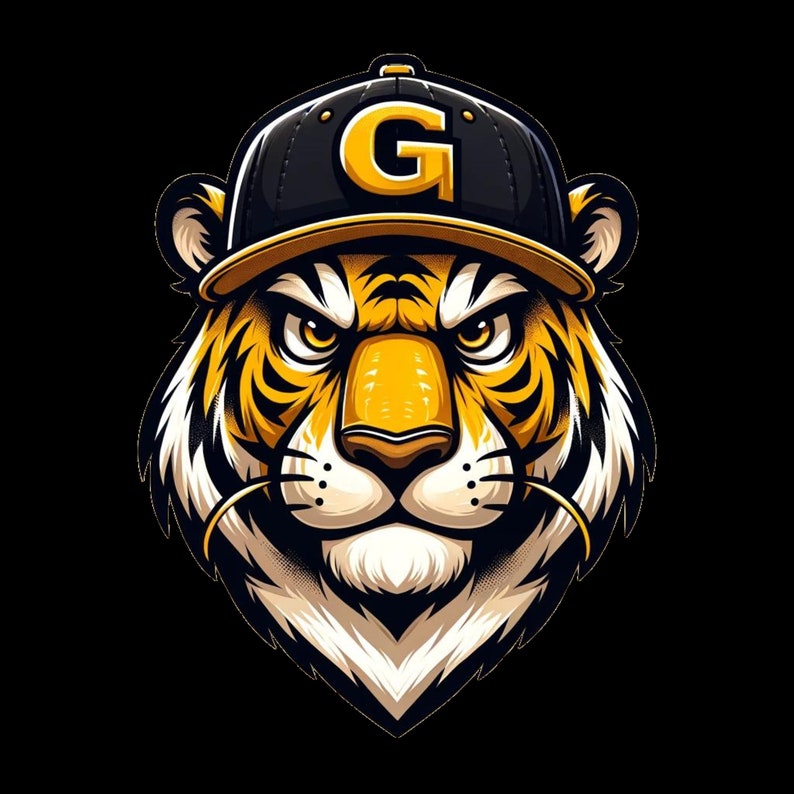 Geaux Tigers - Grambling Baseball Digital Image - Original - Etsy
