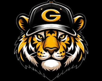 Geaux Tigers LSU Tigers Baseball Digital Image Original - Etsy